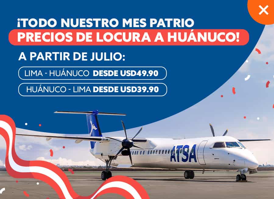 Atsa Airlines | Pasajes aéreos y promociones en vuelos nacionales